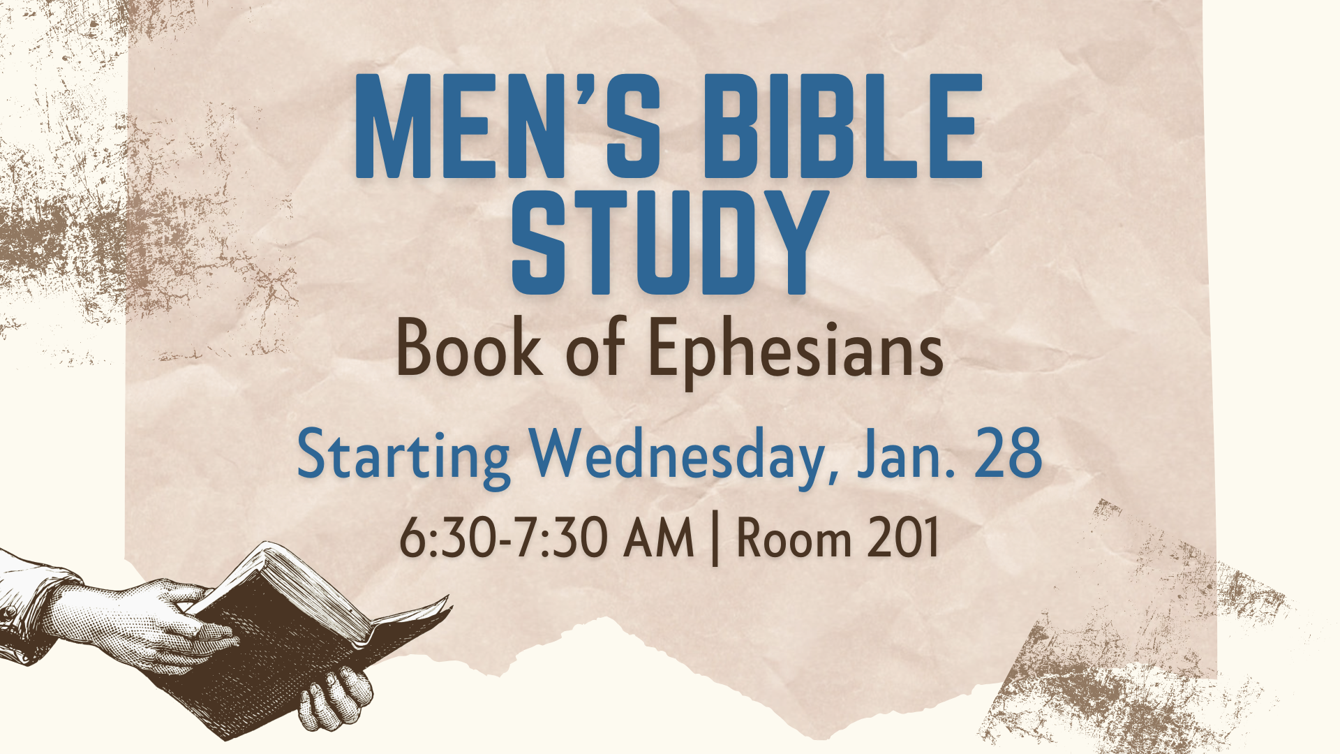 Men's Bible Study - Longview FBC